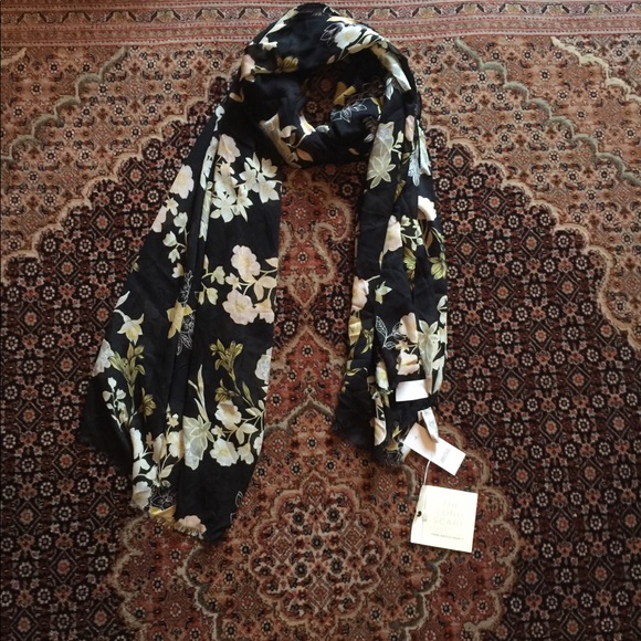 LOFT | Accessories | Loft Floral Scarf | Poshmark